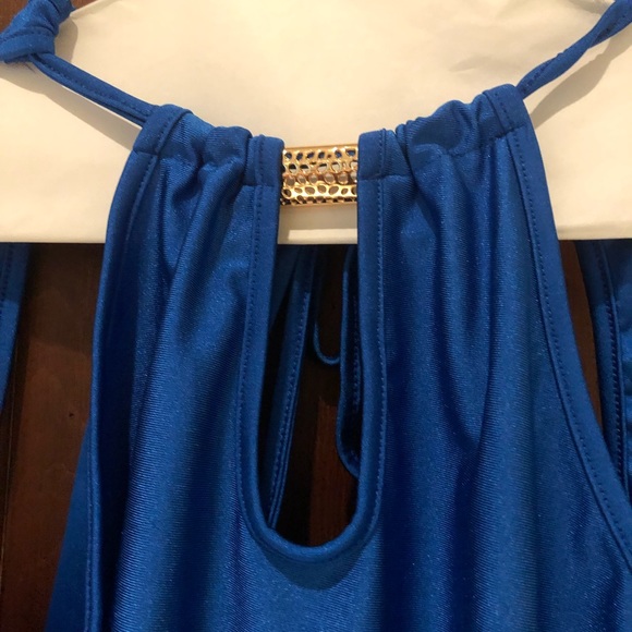 Swim | One Piece Royal Blue Lightweight Bathing Suit L | Poshmark